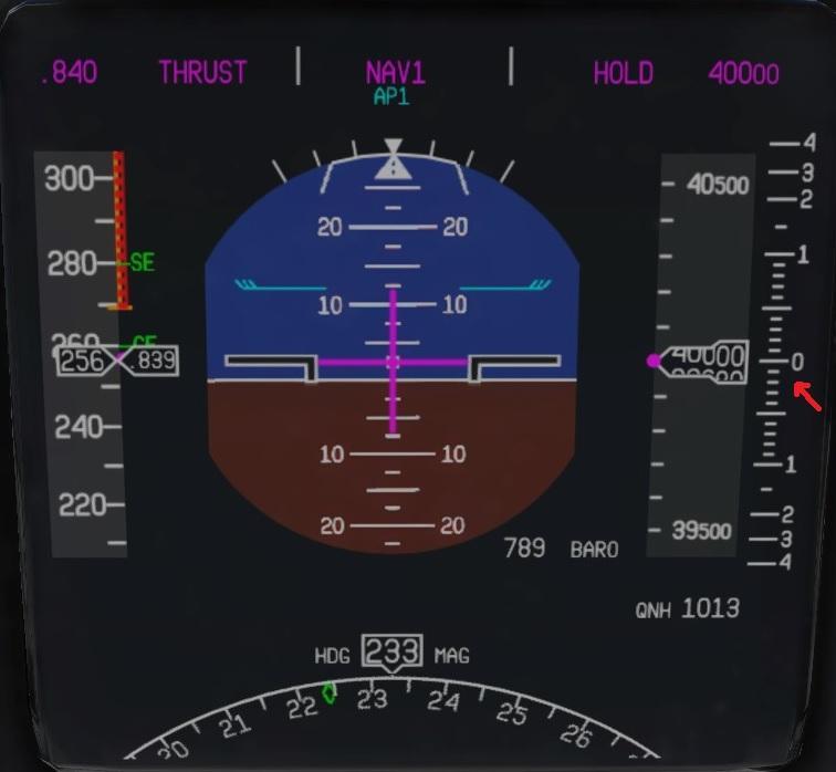 Flight Director command bars and aircraft symbol draw order - MD-11F ...