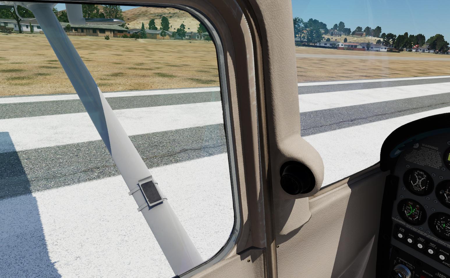 Help : How to get a clear cockpit glass / windshield? - C172 NG DIGITAL ...