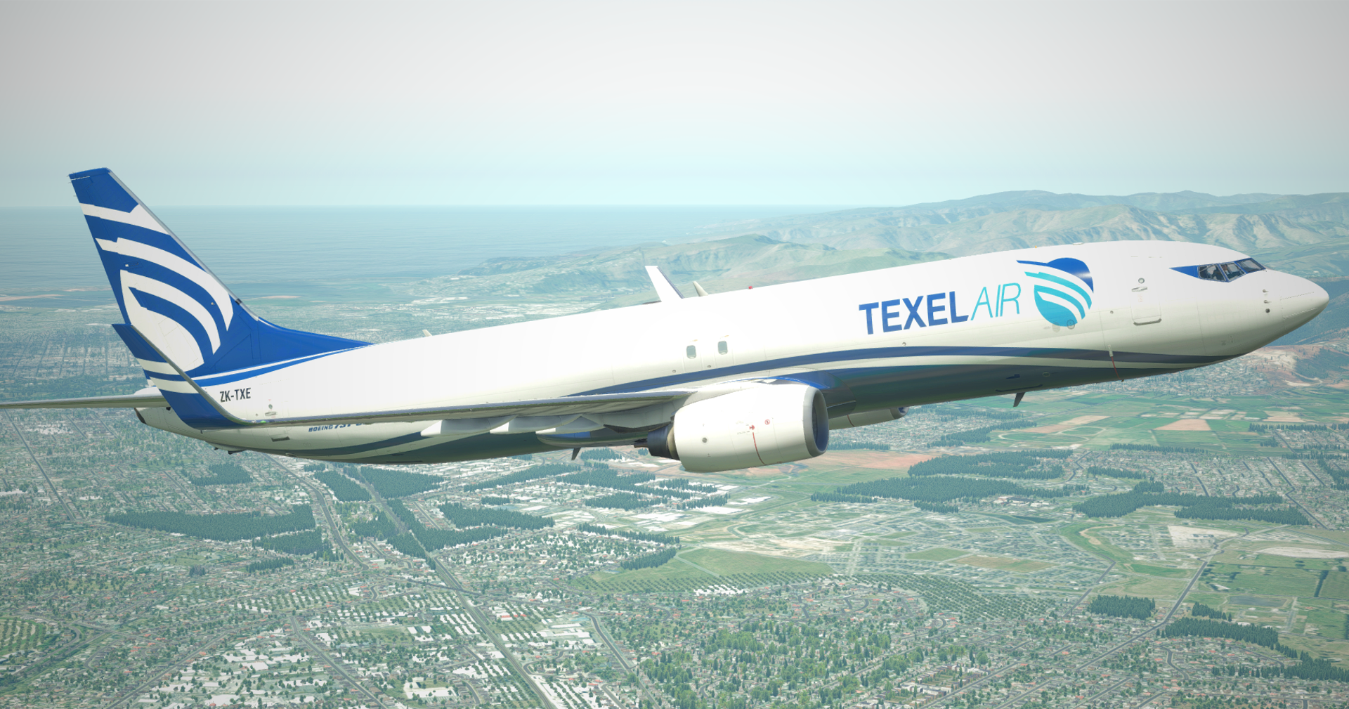 Texel Air (Australasia) livery for the Zibo Boeing 737-800X (Cargo ...