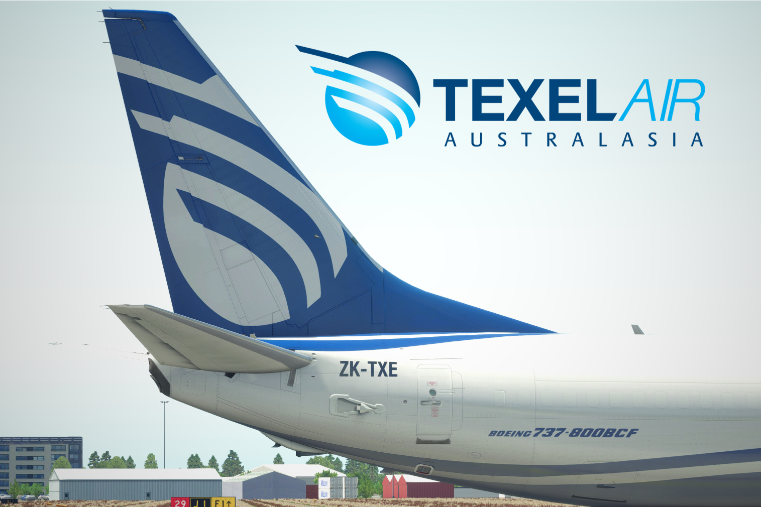 Texel Air (Australasia) livery for the Zibo Boeing 737-800X (Cargo ...