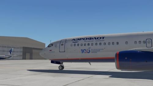 Aeroflot RA-73104 100 Years 737-800 LevelUp - Aircraft Skins - Liveries ...