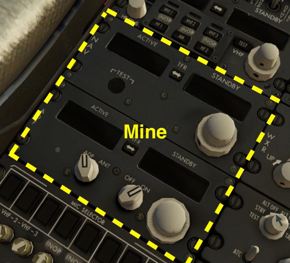 My NAV radio stack looks different than what I see in YT videos - ZIBO ...