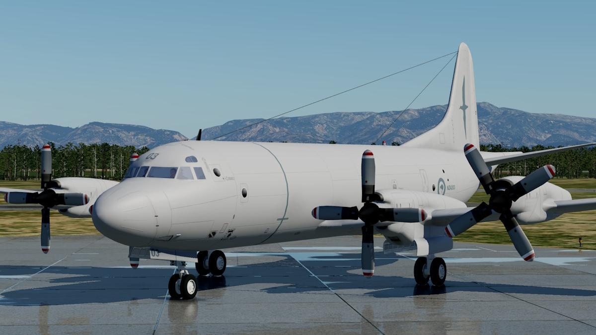 Livery Royal New Zealand Air Force for P-3 Orion by Henkfix XP12 ...