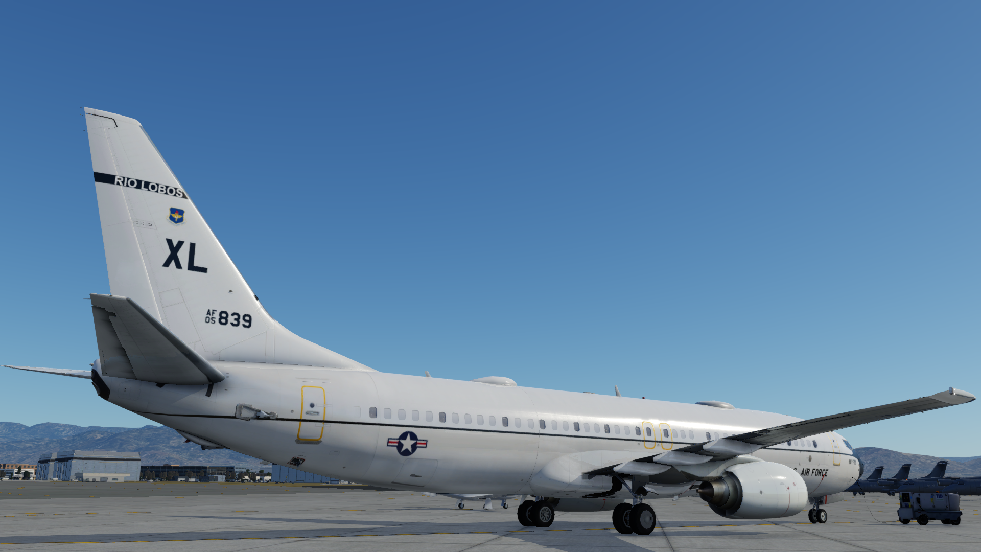 USAF 86th Flying Training Squadron AETC livery for Zibo B737-800 ...