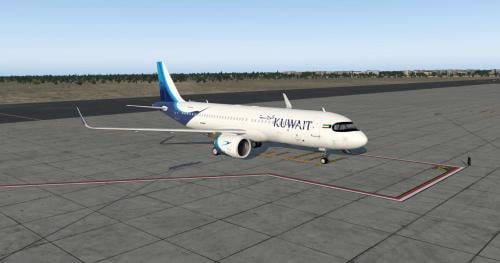 Kuwait Airways A320neo Riviere - Aircraft Skins - Liveries - X-Plane ...