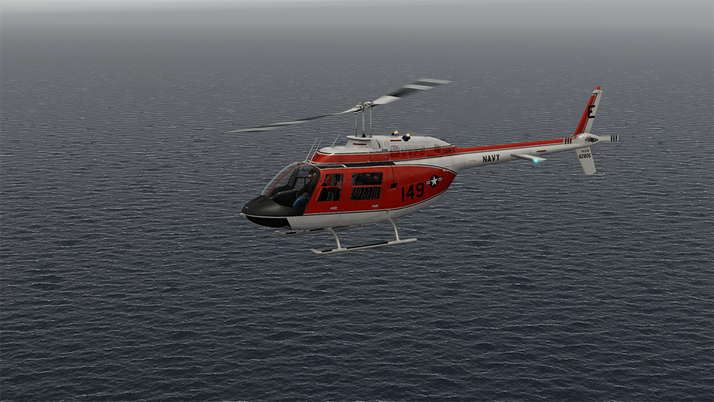 TH-57B Navy 149 for Cowansim Bell 206B3 - CowanSim Liveries - X-Plane ...