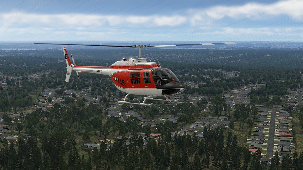 TH-57B Navy 149 for Cowansim Bell 206B3 - CowanSim Liveries - X-Plane ...