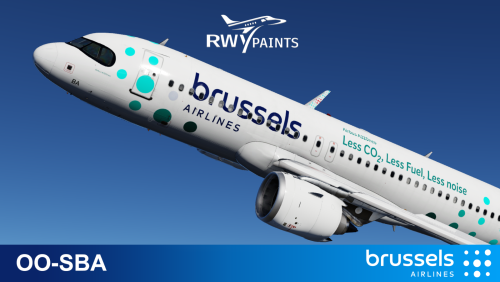 FF A320 - Brussels Airlines 1st A320neo - Aircraft Skins - Liveries - X ...