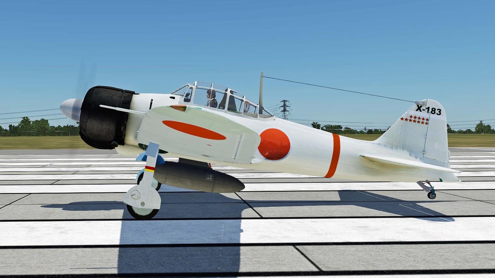 Zero - Mitsubishi A6M Fighter for X-Plane 12 - Military Aircraft XP12 ...