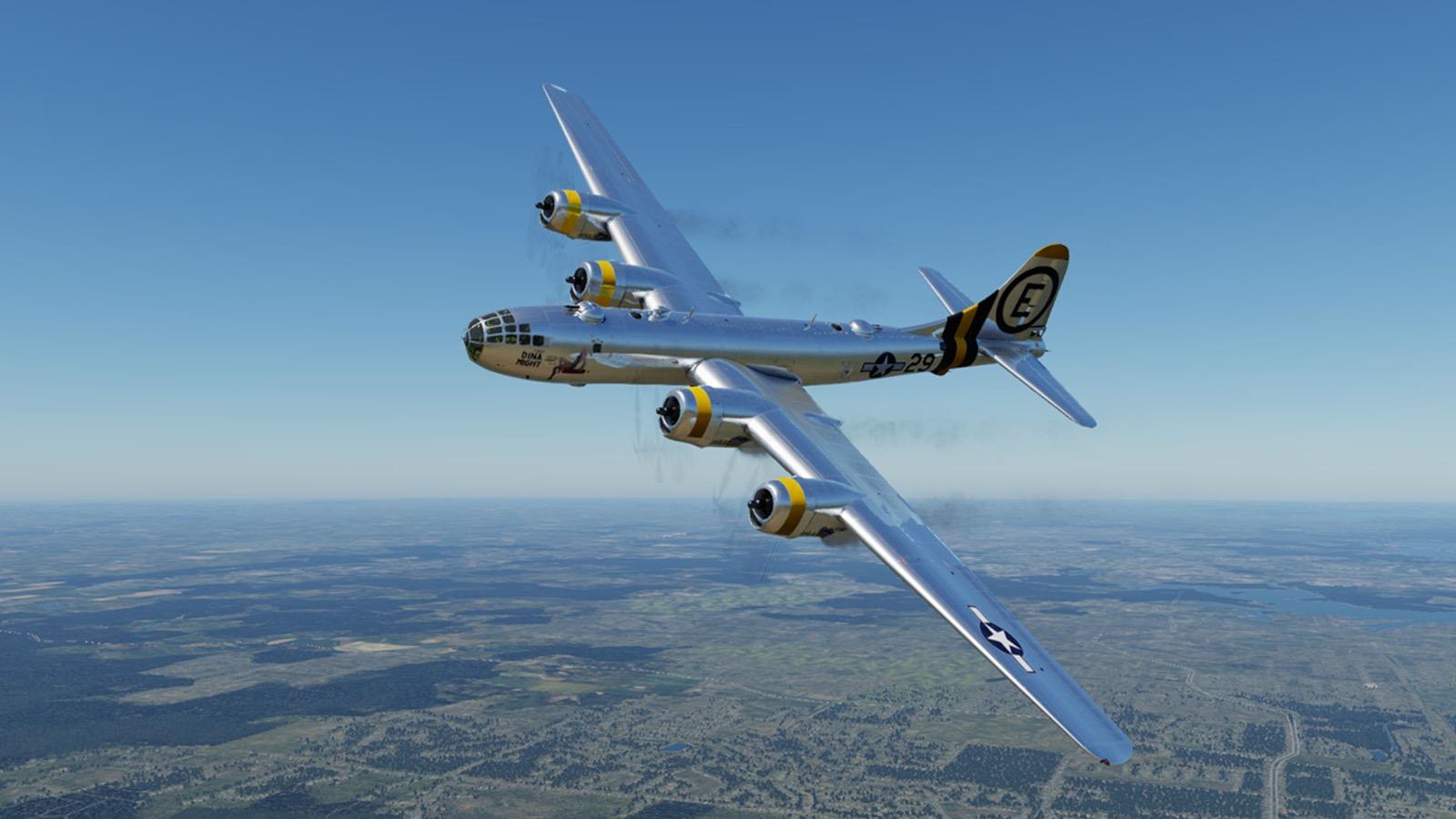 Virtavia B-29 Superfortress xp12 - Military Aircraft XP12 - X-Plane.Org ...