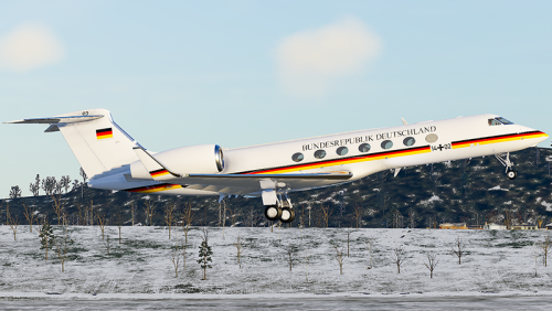Luftwaffe Fictional Livery for the AKD GLF550 - Aircraft Skins ...