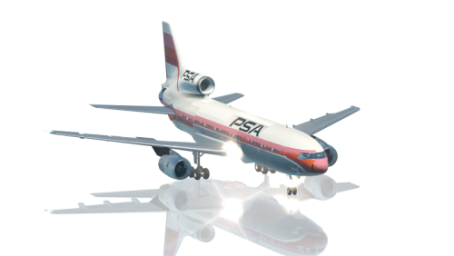 PSA Pacific Southwest Airlines ''Smiling'' L1011-Tristar for Wilson ...