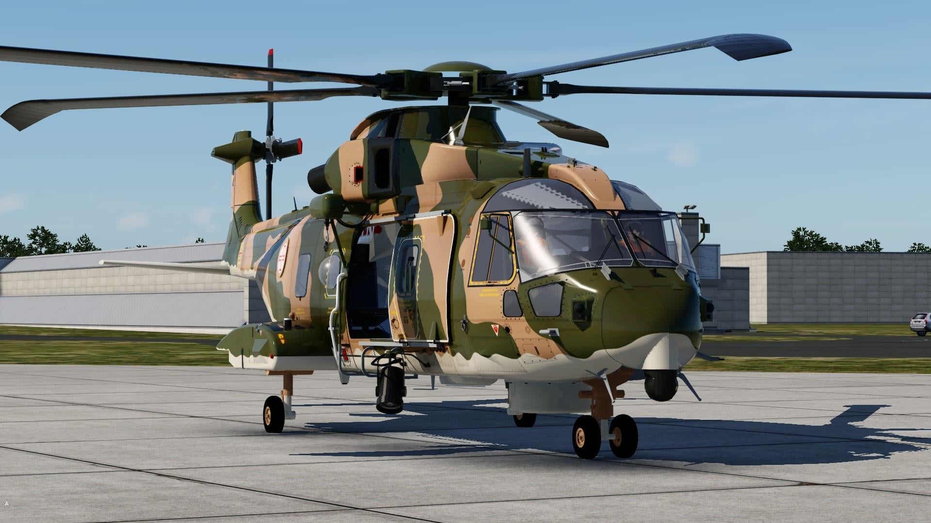 AW101 Merlin XP12 with In-flight refueling - Helicopters - Rotorcraft ...