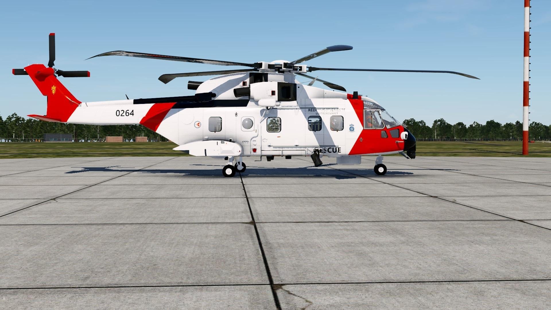 AW101 Merlin XP12 with In-flight refueling - Helicopters - Rotorcraft ...