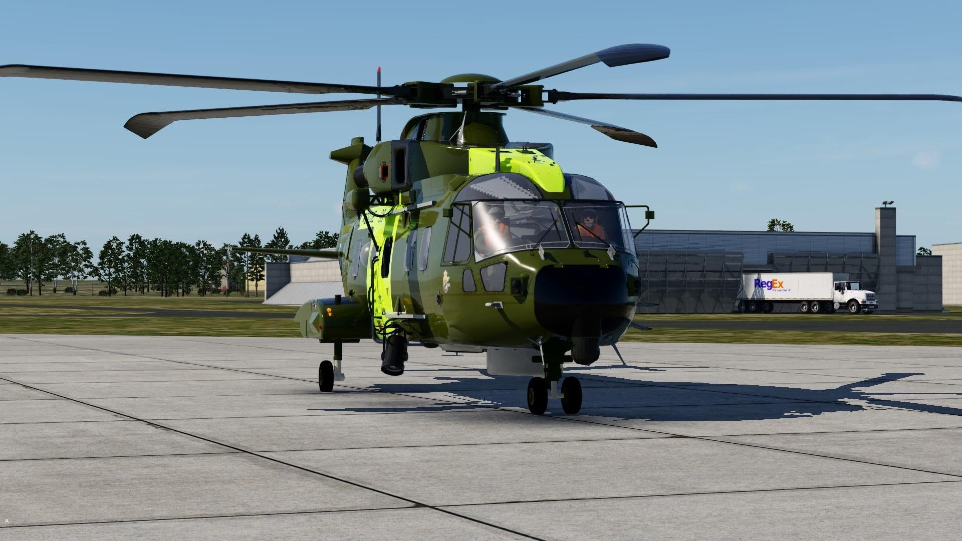 AW101 Merlin XP12 with In-flight refueling - Helicopters - Rotorcraft ...
