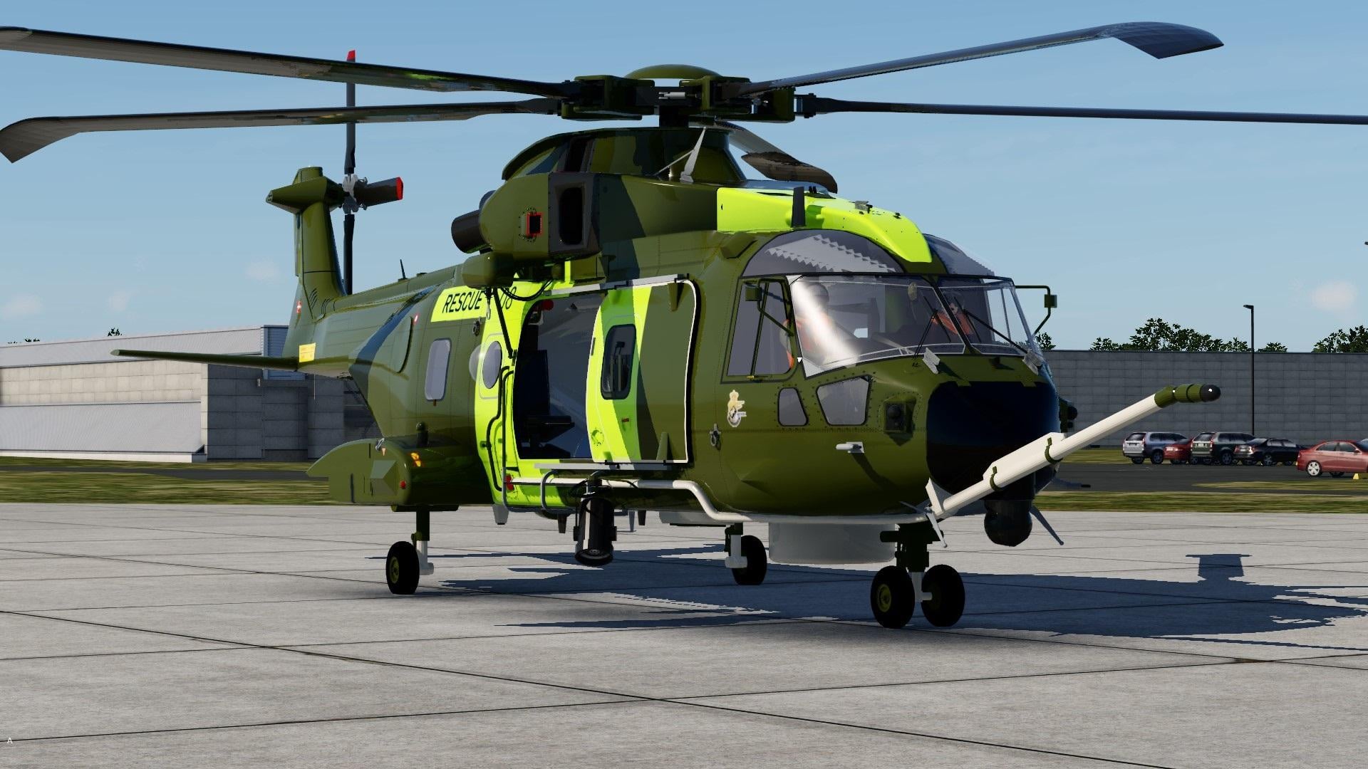 AW101 Merlin XP12 with In-flight refueling - Helicopters - Rotorcraft ...
