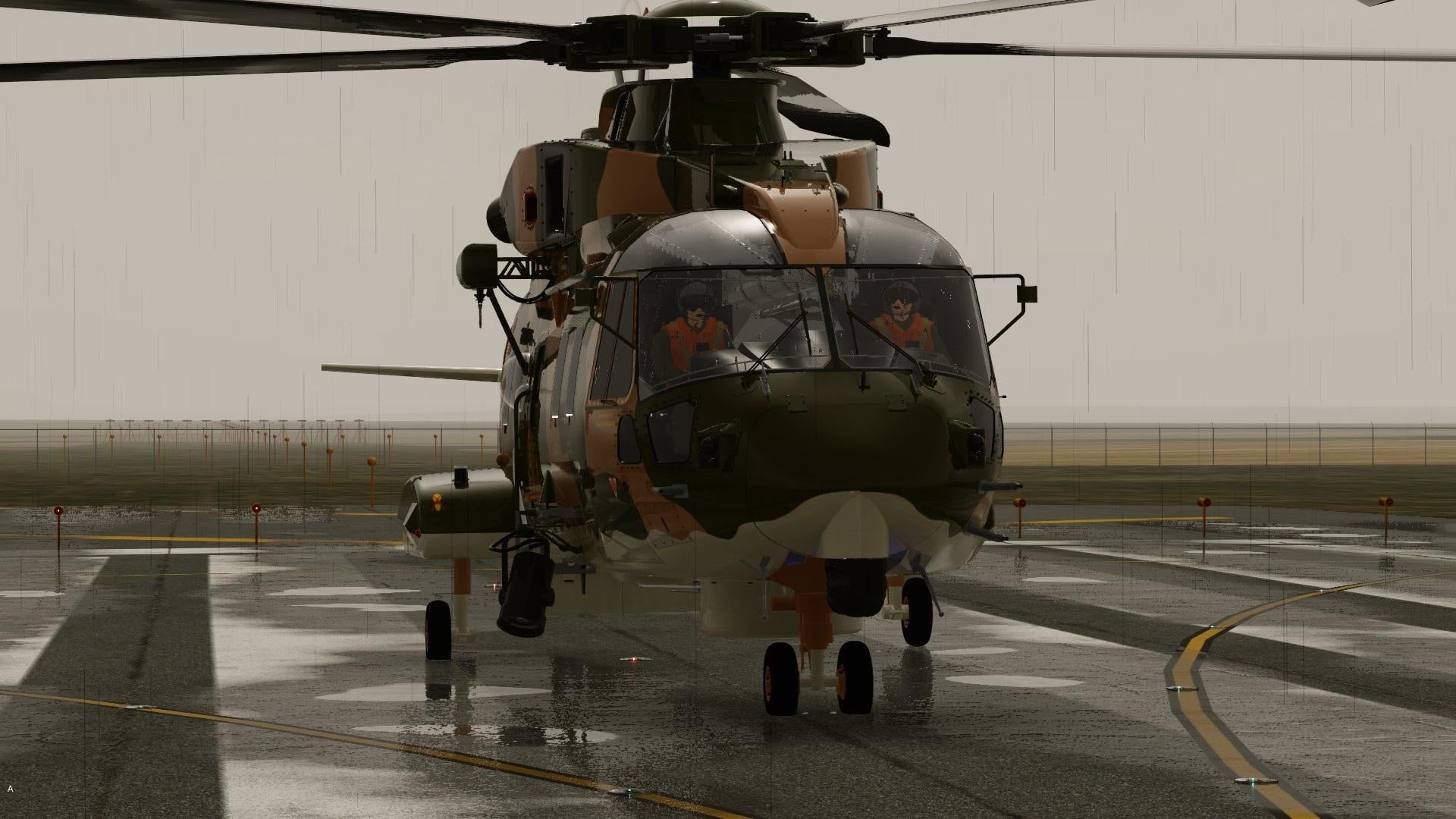 AW101 Merlin XP12 with In-flight refueling - Helicopters - Rotorcraft ...