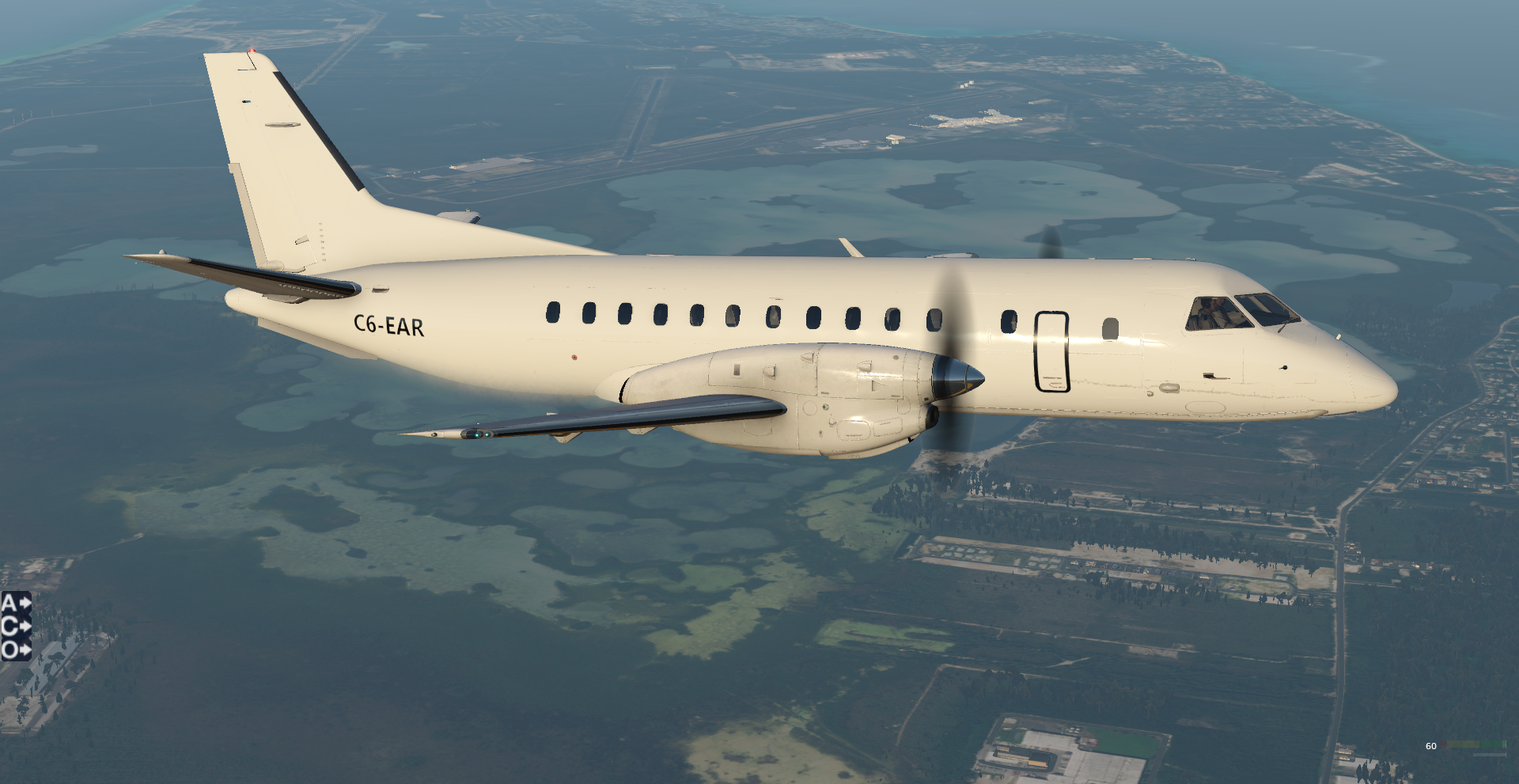 Top Aero Service Bahamas Saab 340F C6-EAR (Carenado Saab 340 ...
