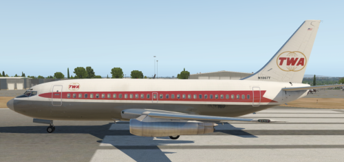 TWA B-737-200 Livery - Aircraft Skins - Liveries - X-Plane.Org Forum