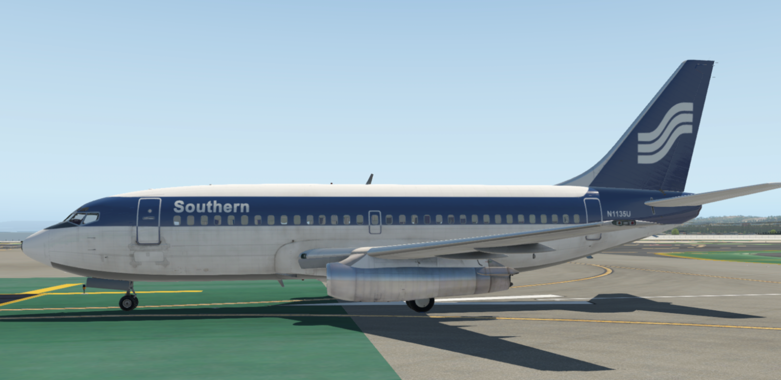 Southern Airways livery for the FlyJSim B-737-200 - Aircraft Skins ...