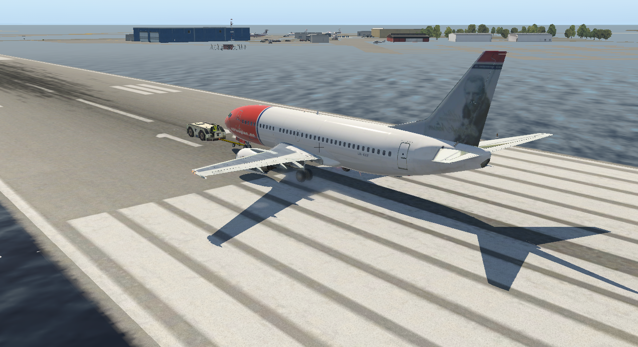 Norwegian Boeing 737-300 ''Fridtjof Nansen tail livery'' IXEG ...