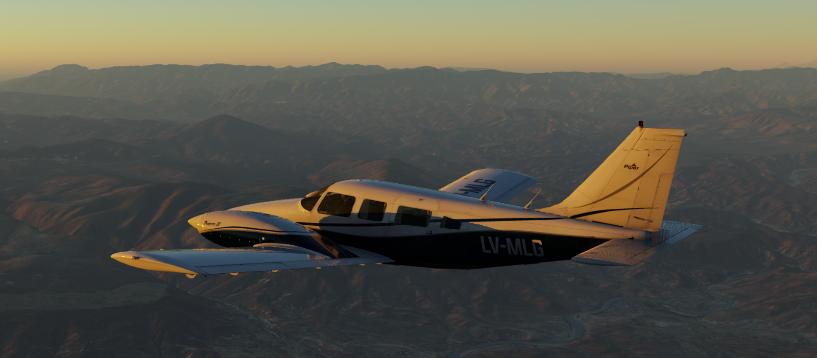 CIS Seneca II LV-MLG - Aircraft Skins - Liveries - X-Plane.Org Forum
