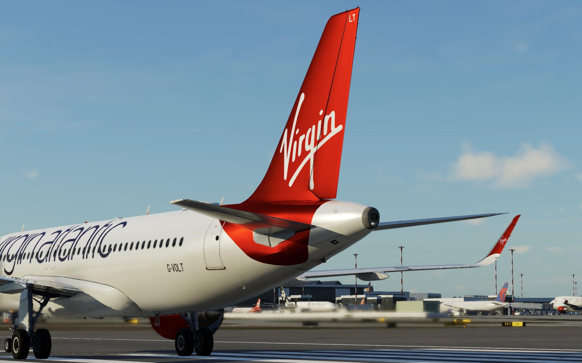 Virgin Atlantic ToLiss A320neo Livery | G-VLON - Little Red | G-VOLT ...
