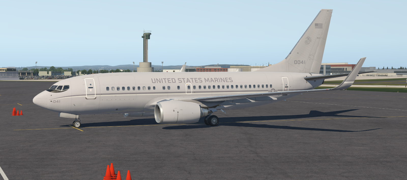 US Marine Corps C-40A Livery for LevelUp 737-700NG - Aircraft Skins ...
