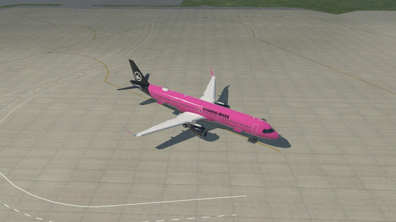 Toliss A321 - [Fictional] Stabilo Boss Highlighter Livery - Toliss A321 ...