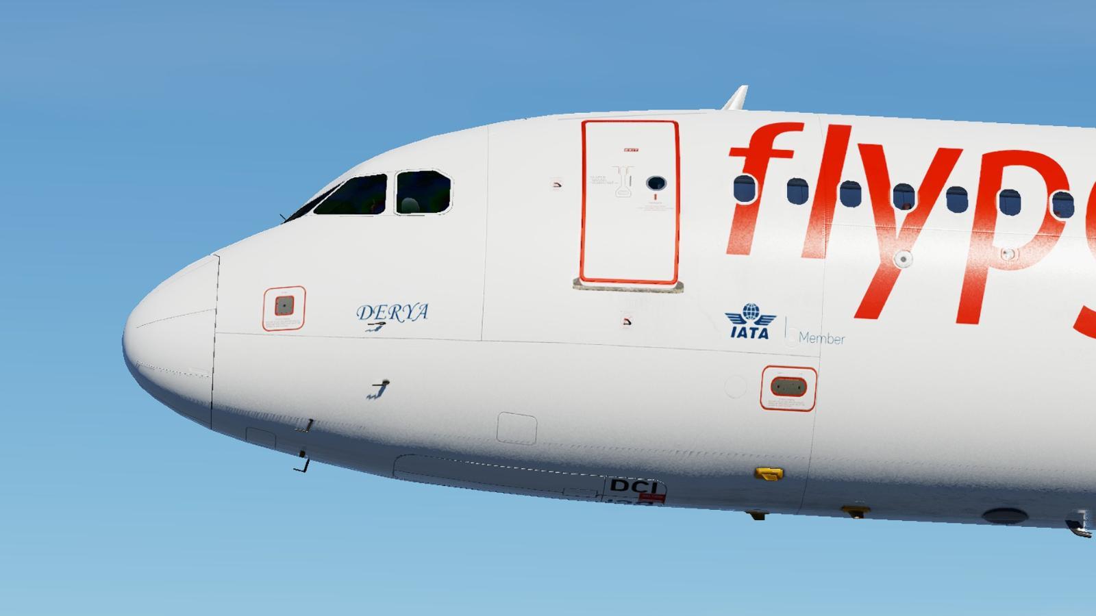 ⚡PEGASUS / TC-DCI / AIRBUS A320 [CEO MODE] - Aircraft Skins - Liveries ...