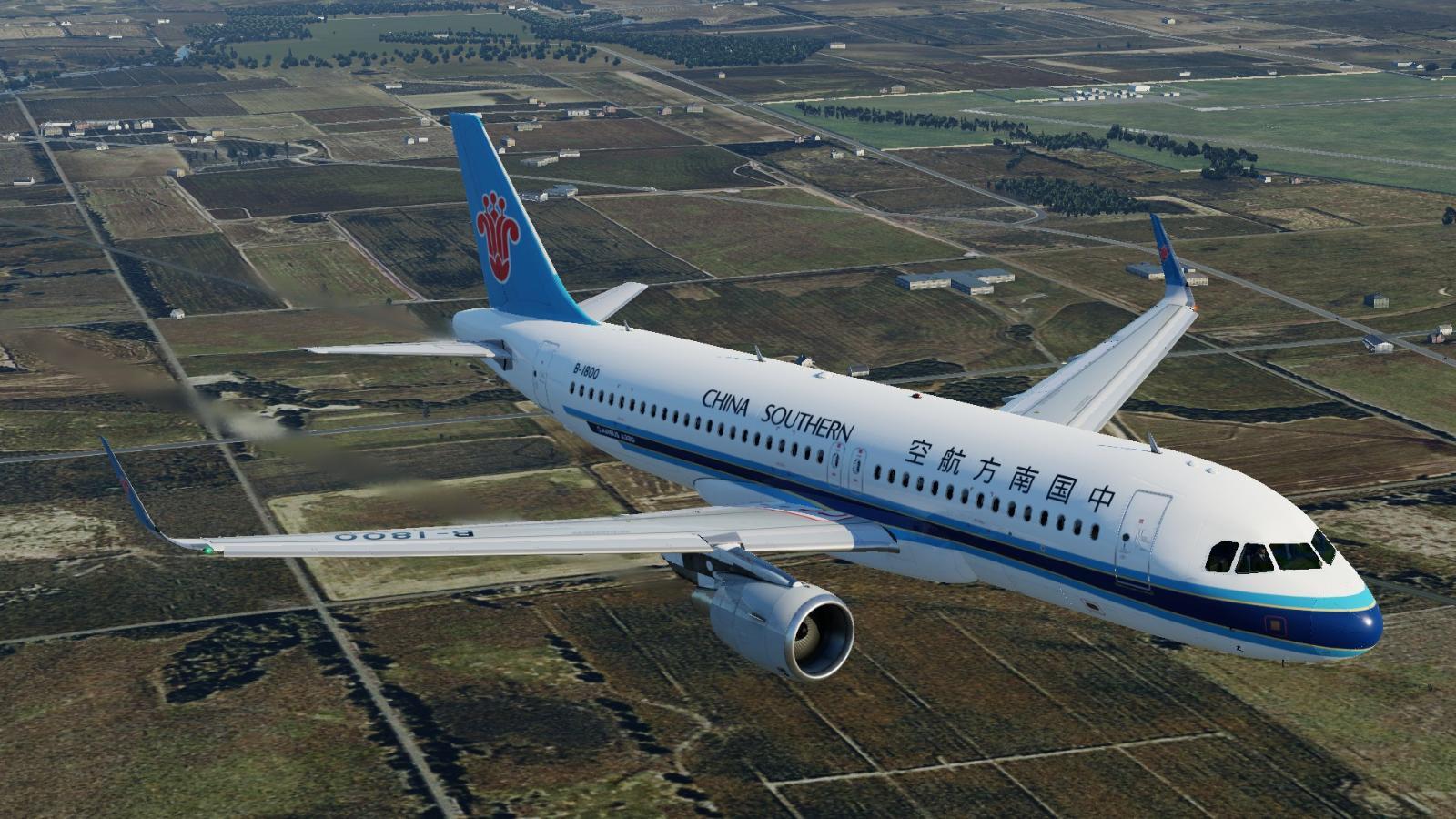 ⚡CHINA SOUTHERN 8K / B-1800 / AIRBUS A320 [CEO MODE] - Aircraft Skins ...