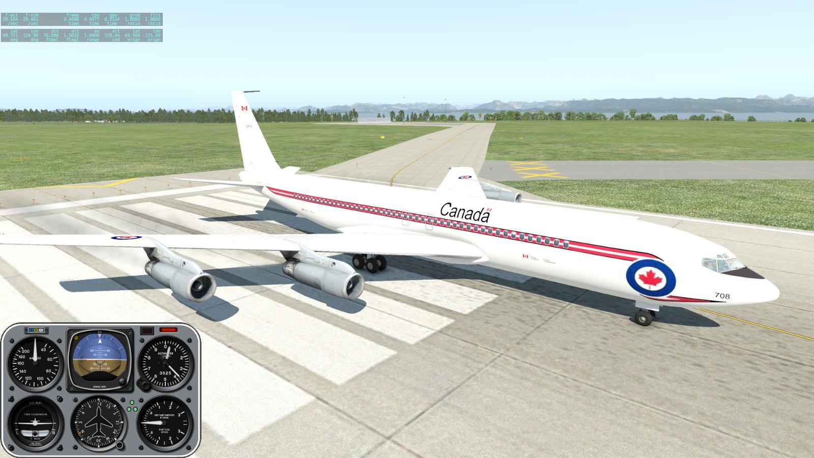 M. Wilson's Boeing 707 - Dual CAF Pack - Aircraft Skins - Liveries - X ...