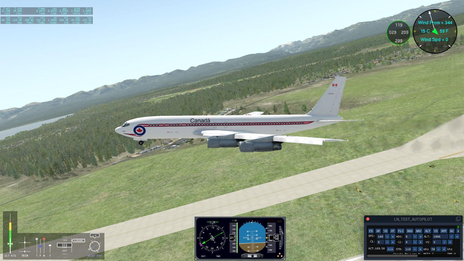 M. Wilson's Boeing 707 - Dual CAF Pack - Aircraft Skins - Liveries - X ...