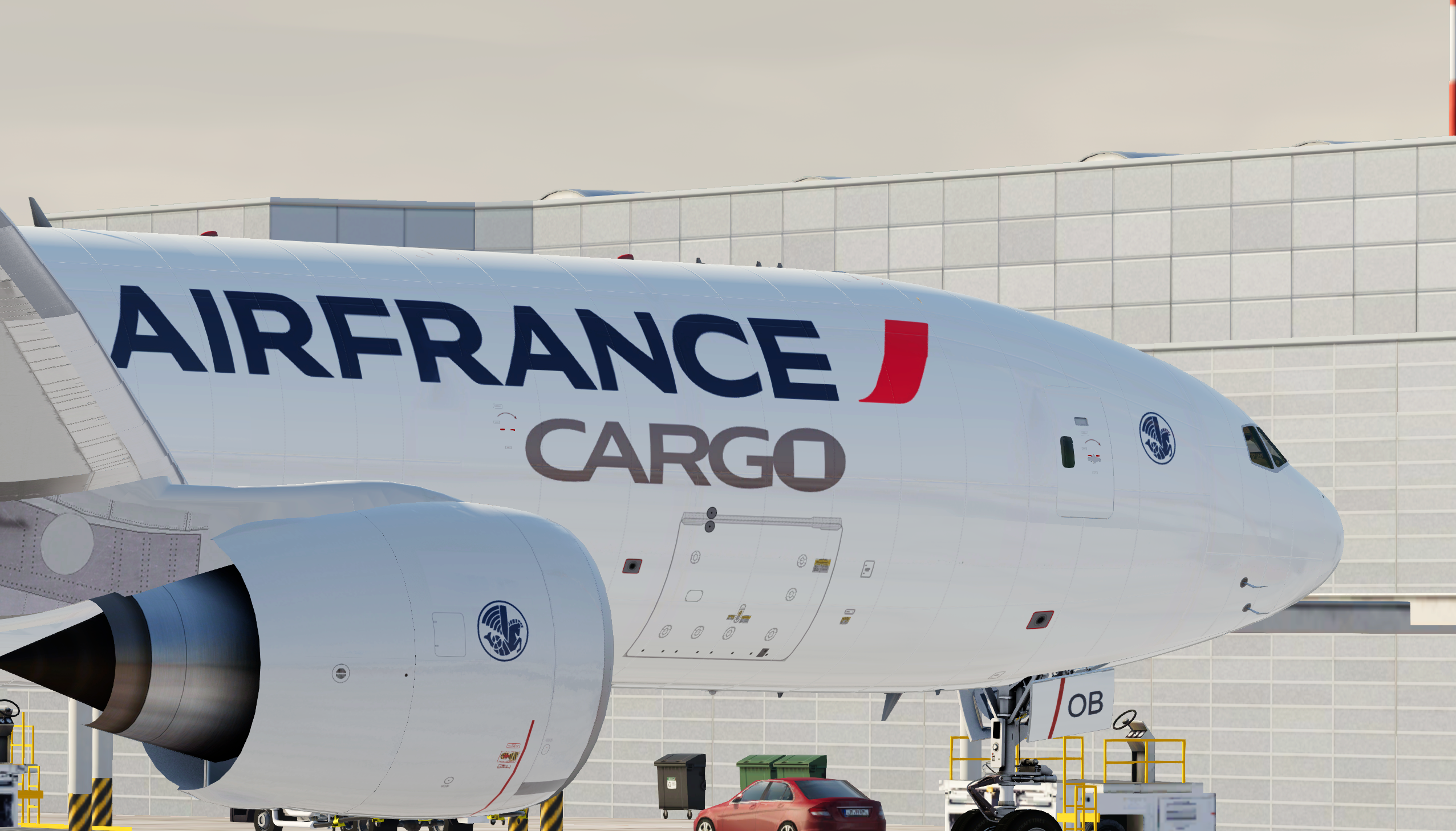 F-GUOB & F-GUOC NEW Air France CARGO B777F (B77L) Flight Factor ...