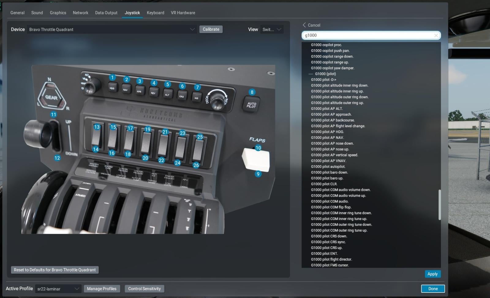 Assigning Autopilot Functions G1000 Cirrus R22 - General X-Plane ...
