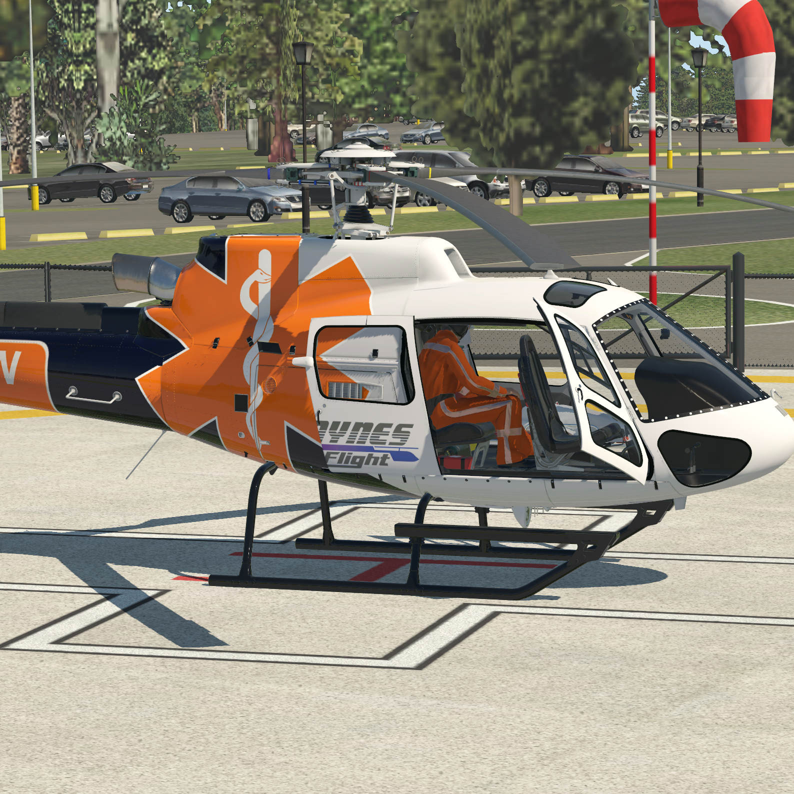 CowanSim H125 - Haynes Life Flight | N856HW - CowanSim Liveries - X ...