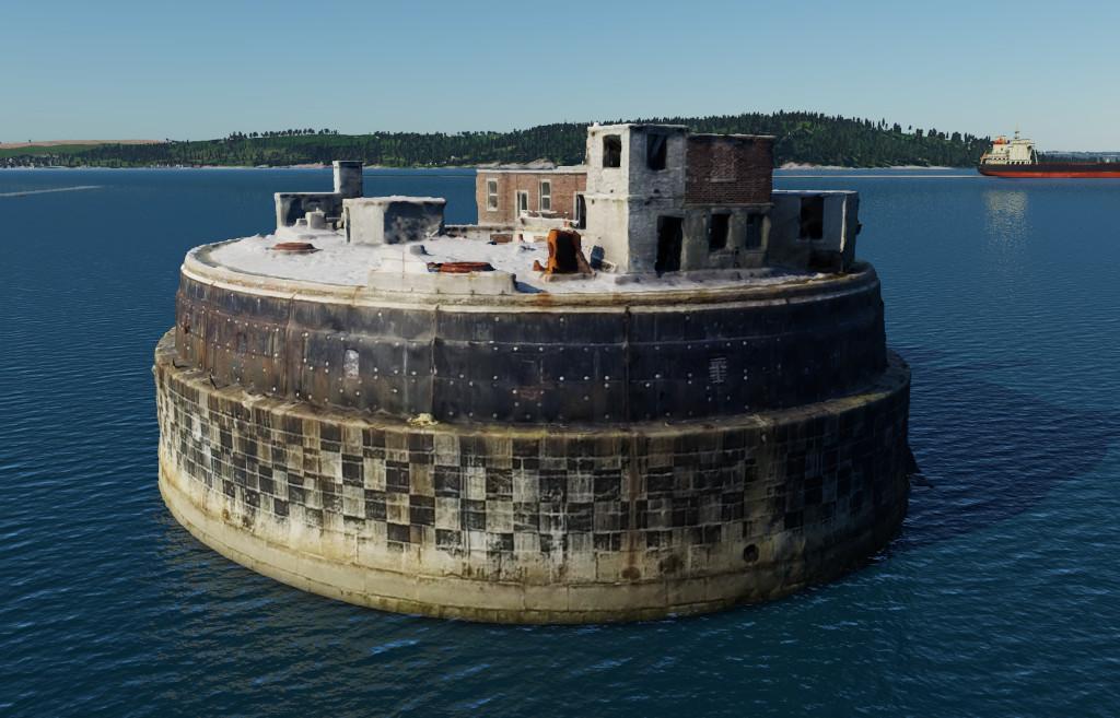 Breakwater Fort - Plymouth (Photogrammetry) - Scenery Packages - X ...