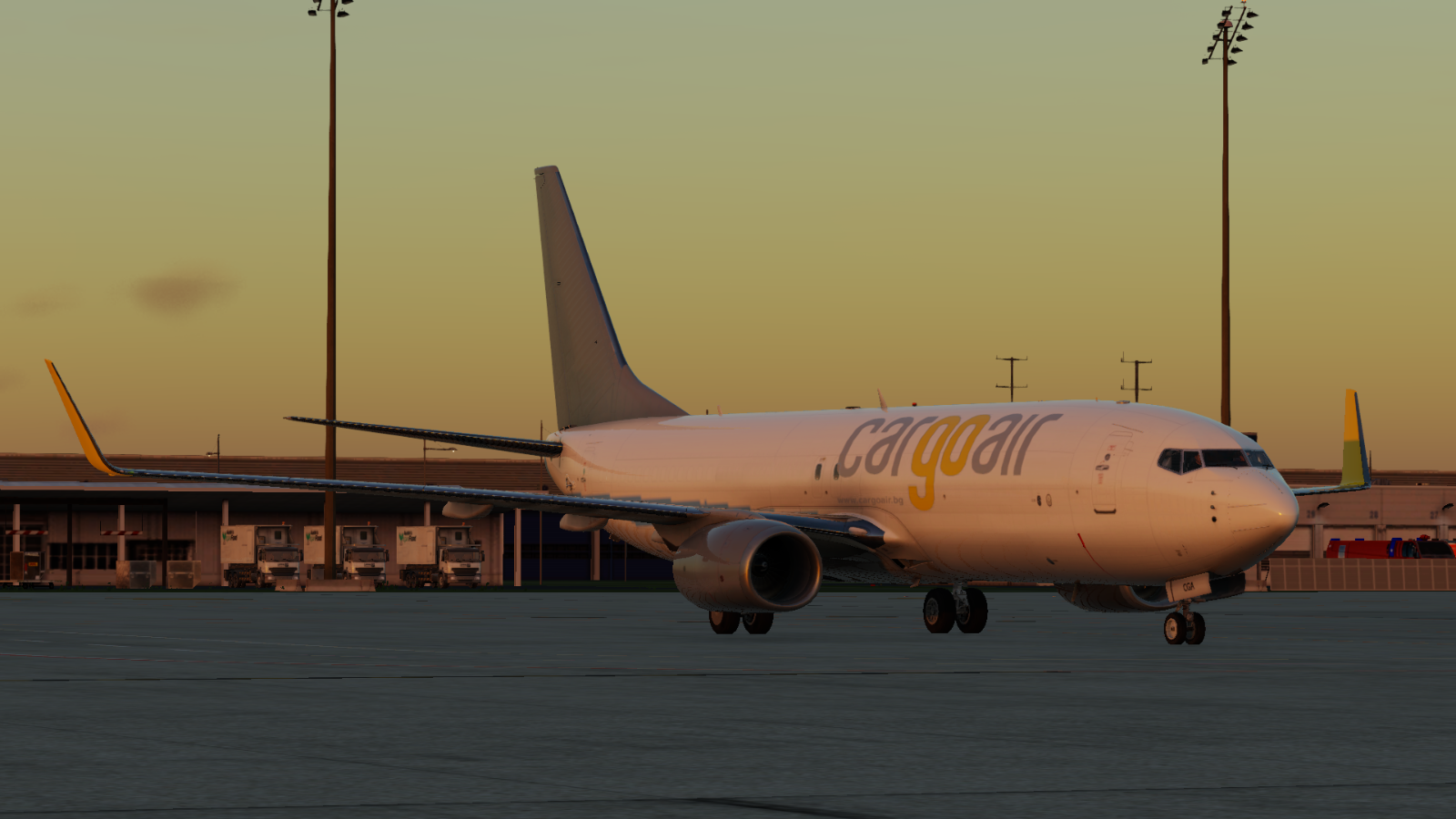 B737-800X Zibo Cargo Air LZ-CGA - Aircraft Skins - Liveries - X-Plane ...