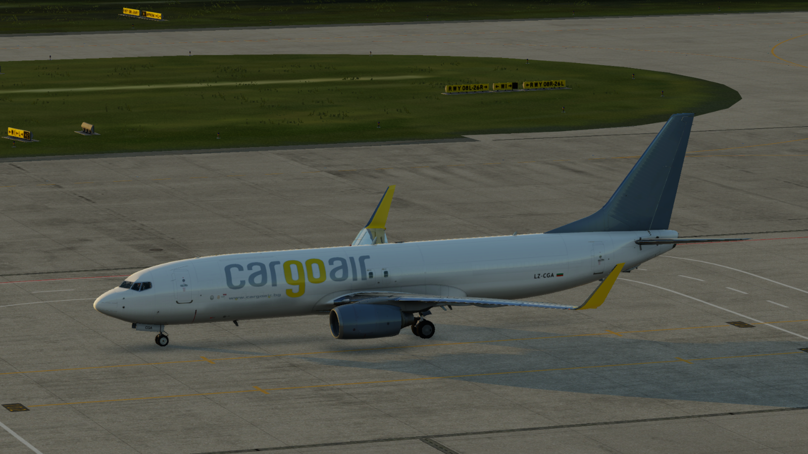 B737-800X Zibo Cargo Air LZ-CGA - Aircraft Skins - Liveries - X-Plane ...