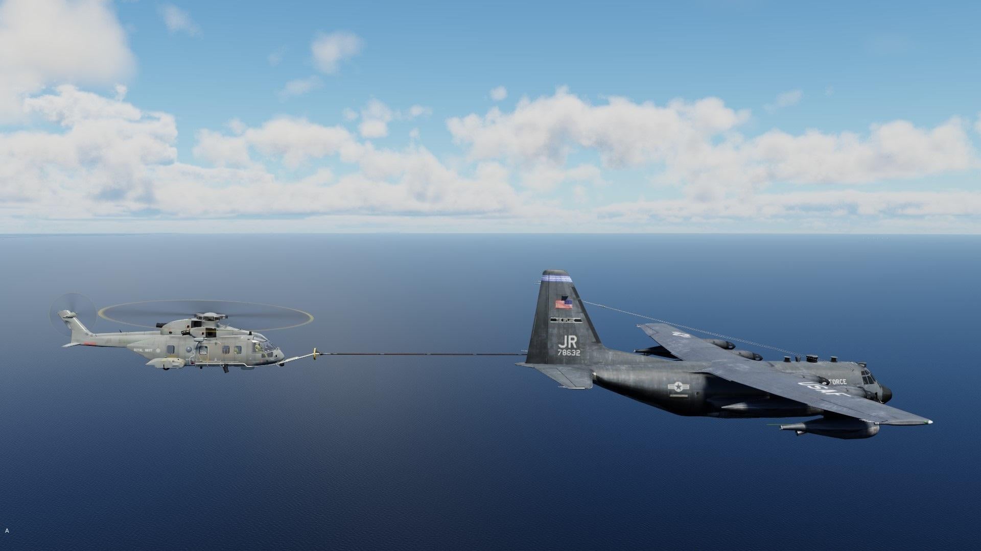AW101 Merlin XP12 with In-flight refueling - Helicopters - Rotorcraft ...