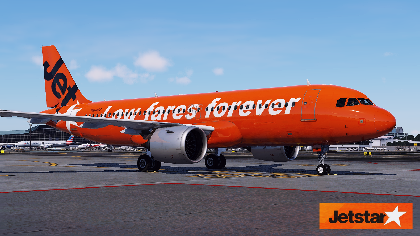 Toliss A320neo Jetstar VH-VGF - Aircraft Skins - Liveries - X-Plane.Org ...