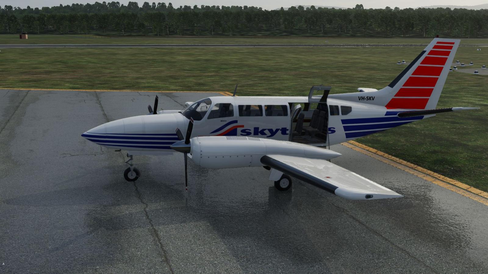 Cessna 404 Titan Skytrans - Aircraft Skins - Liveries - X-Plane.Org Forum