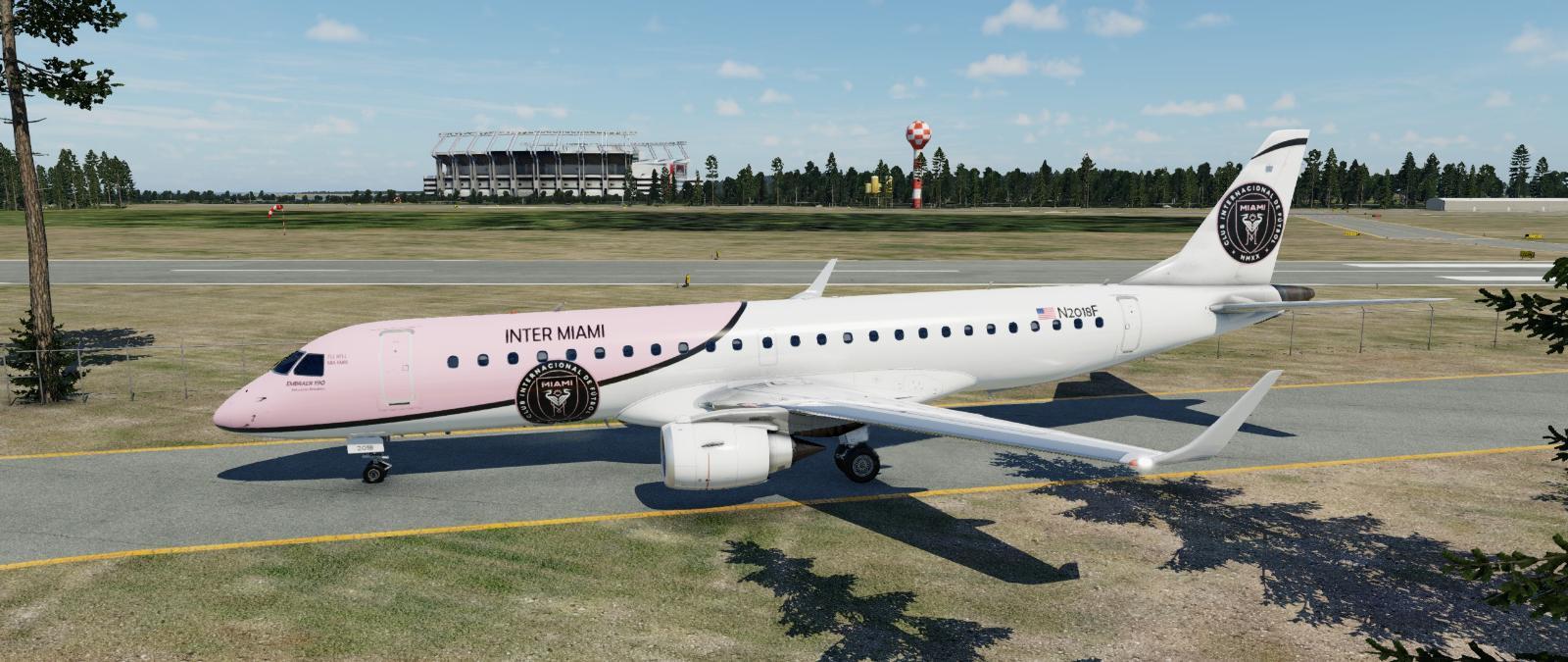 X-Crafts Embraer E190 Football Club - E-Jets Family by X-Crafts - X ...