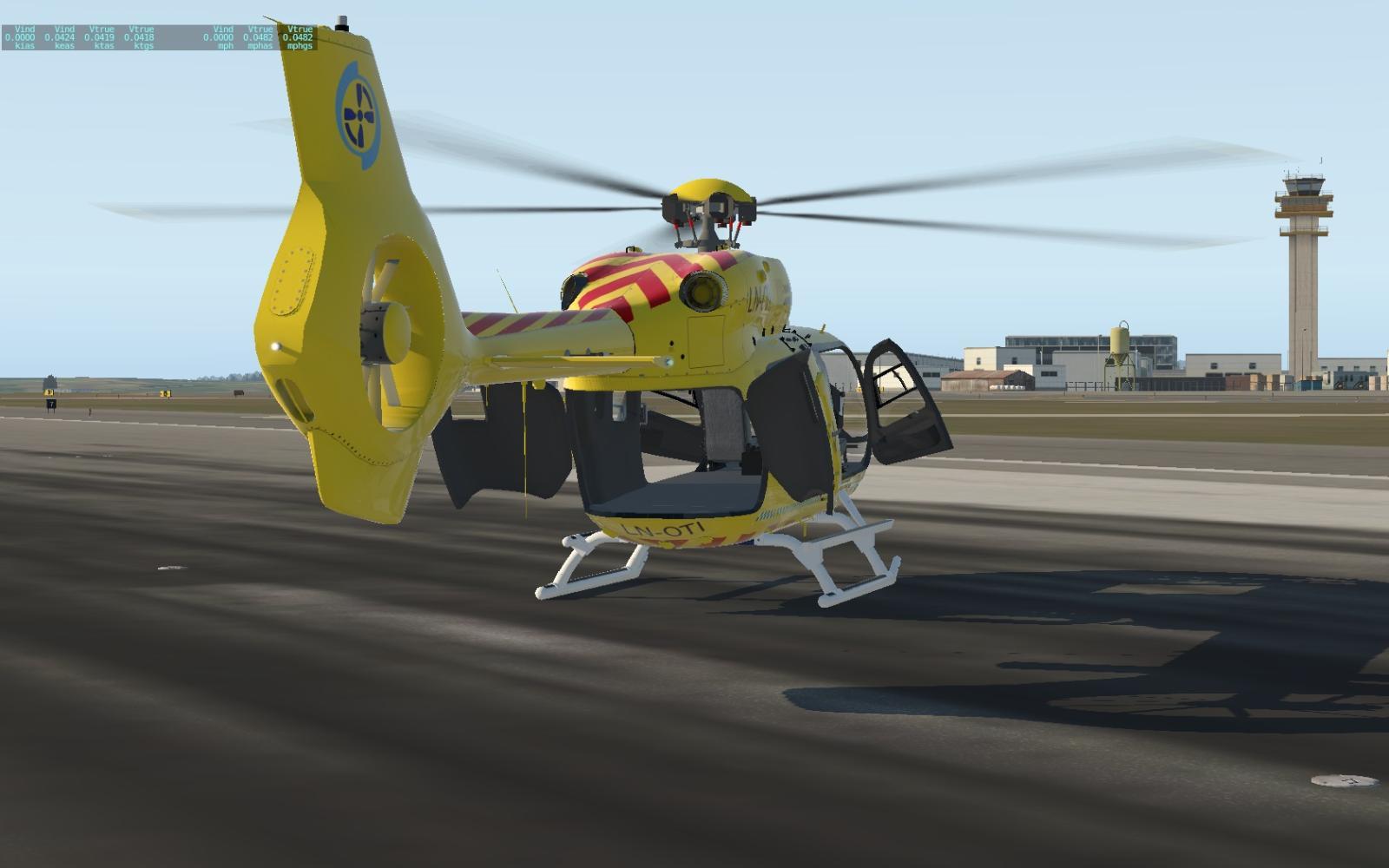 Luftambulansetjenesten Five bladed H145 Norway HEMS livery based on ...