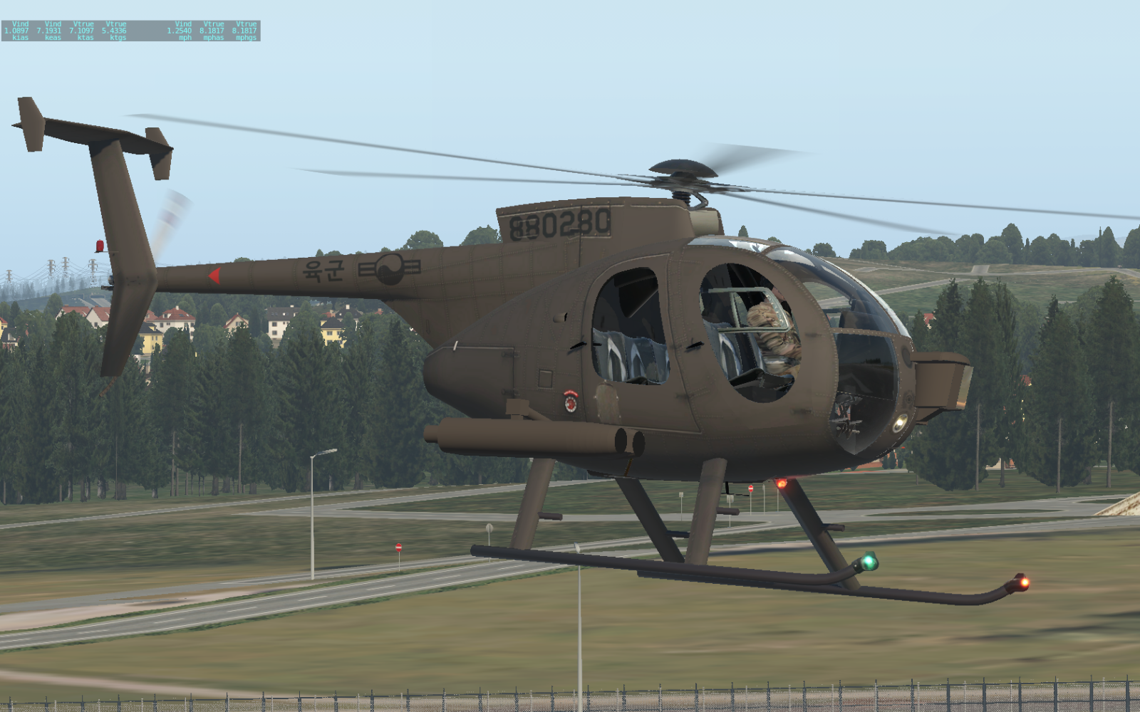 Missile pods (TOW) for Hughes 500D by Brett S - Aircraft Skins ...