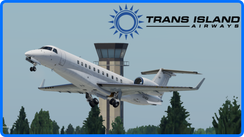 Trans Island Airways (GGT) - C6-BDE X-Crafts E135 Legacy Jet 1.0.0 ...