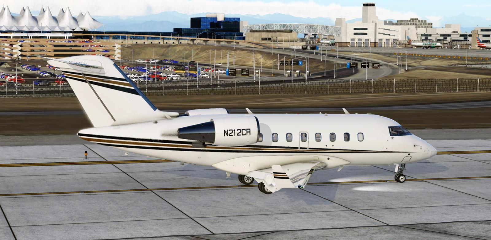 N212CR Hot Start Challenger 650 - Aircraft Skins - Liveries - X-Plane ...