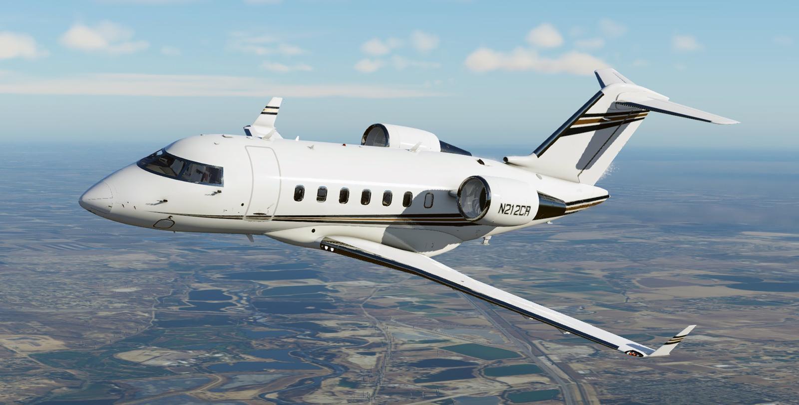N212CR Hot Start Challenger 650 - Aircraft Skins - Liveries - X-Plane ...