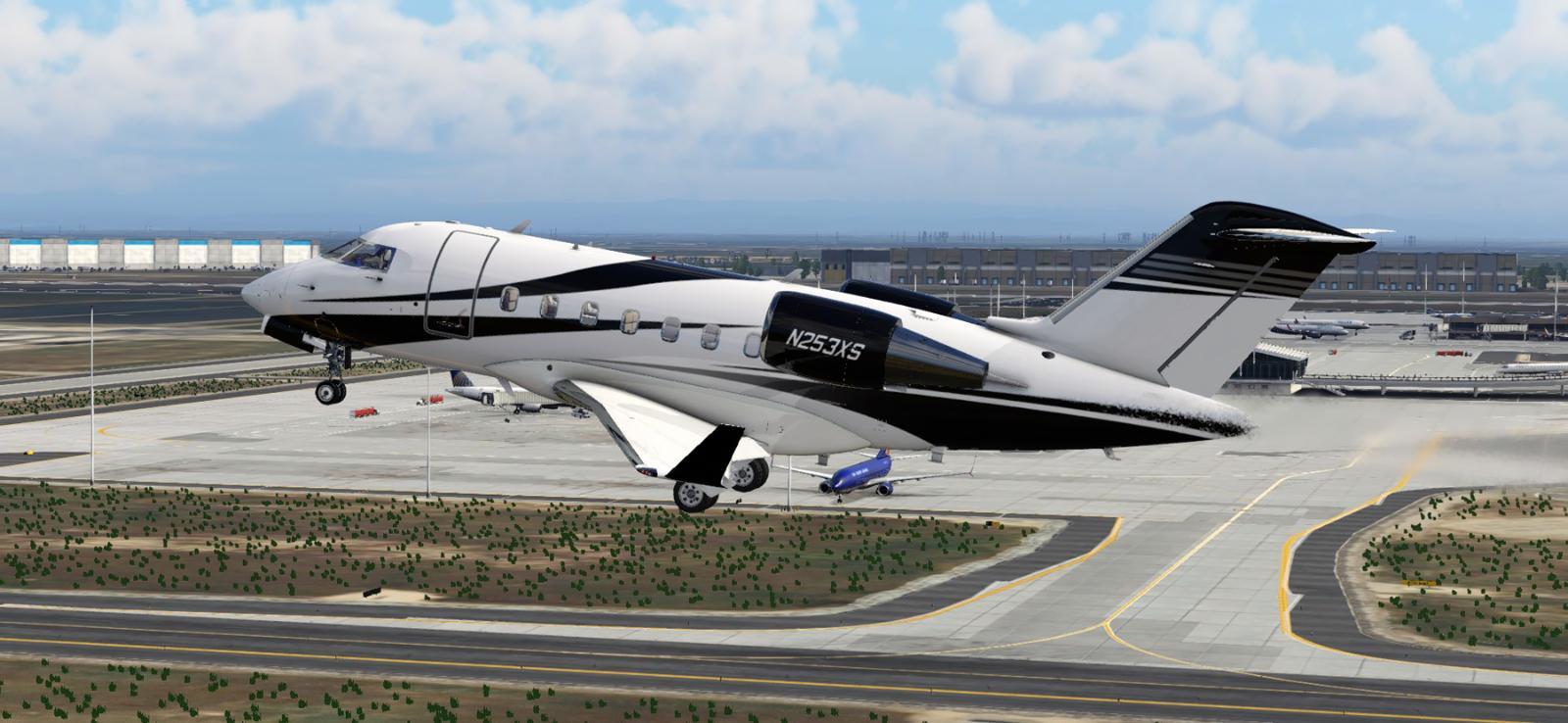 N253XS Hot Start Challenger 650 - Aircraft Skins - Liveries - X-Plane ...