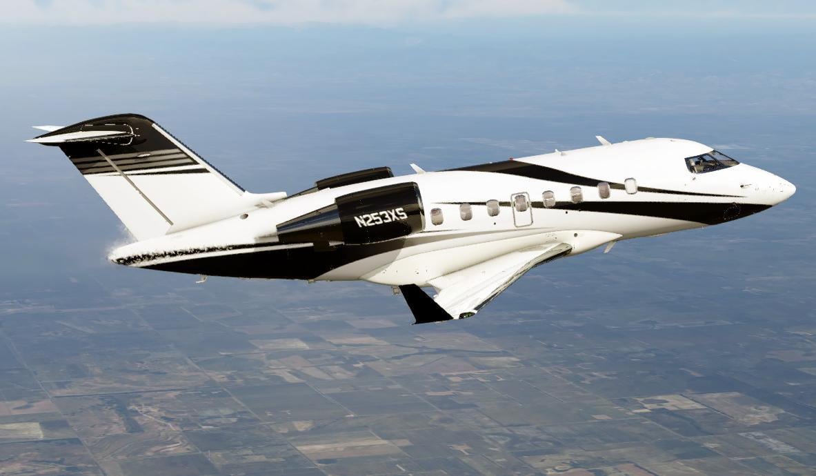 N253XS Hot Start Challenger 650 - Aircraft Skins - Liveries - X-Plane ...